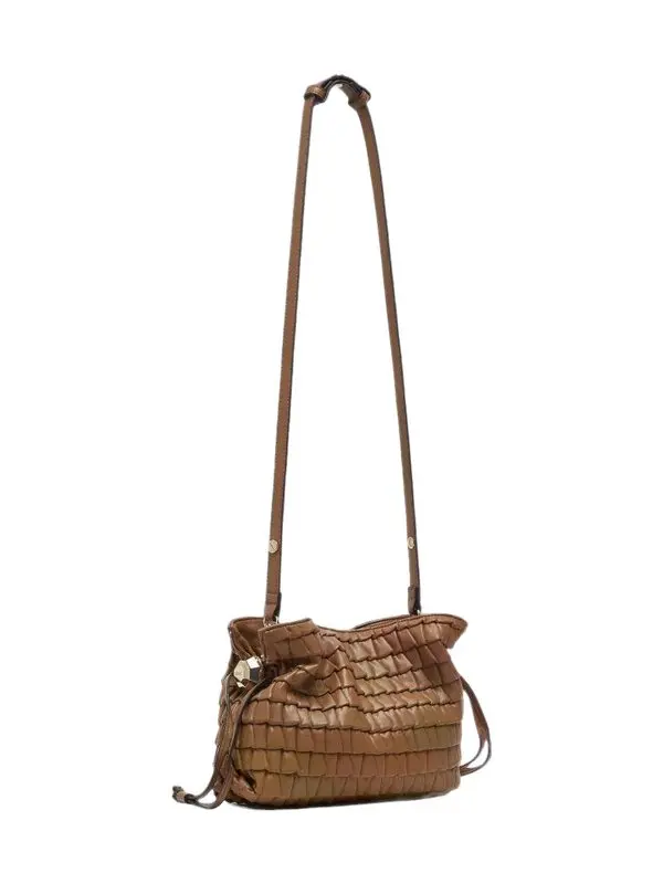 Liu Jo Small Riccy Embossed Bag - Brown