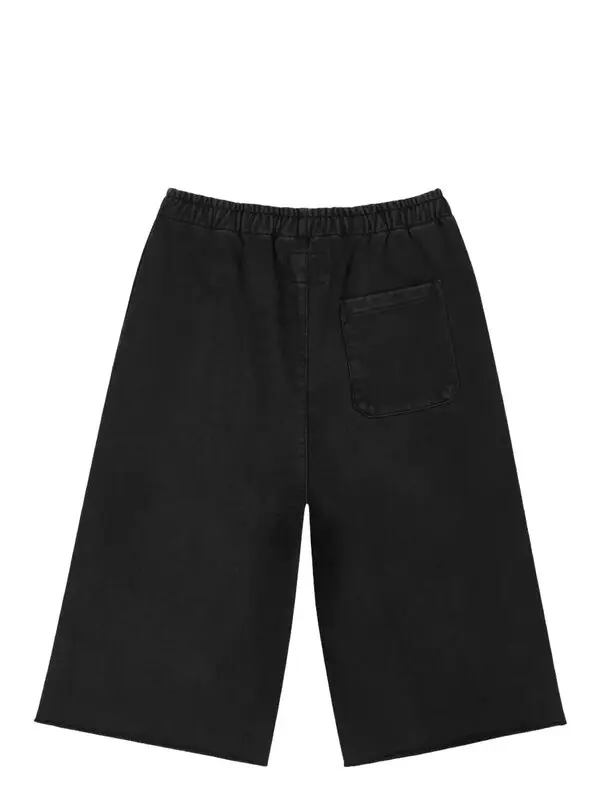 GODSPEED Graphic Print Shorts - Black