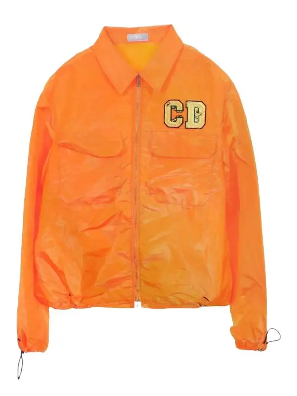 Dior Kenny Scharf Zip-fastening Jacket - Orange