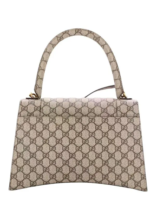 Gucci X Balenciaga The Hacker Project Hourglass Top Handle Bag - Brown
