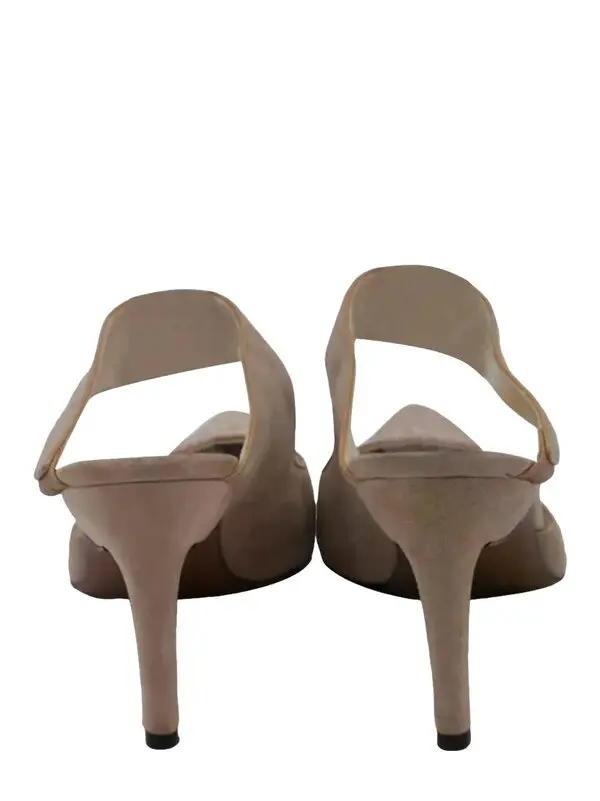 Dior Woven Pointed-toe Stiletto Sandals - Neutrals