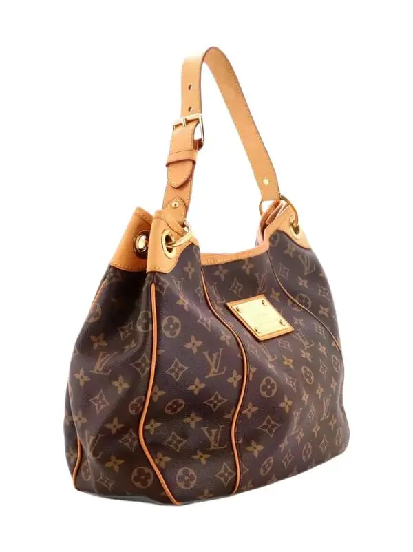 LOUIS VUITTON Monogram Canvas Galliera Pm Hobo Bag - Brown