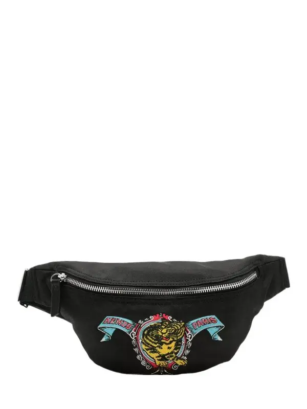 Kenzo Jumping Tiger Belt Bag - Black