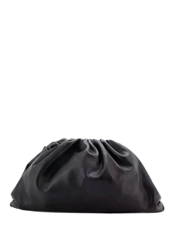 Bottega Veneta The Pouch Clutch Bag - Black