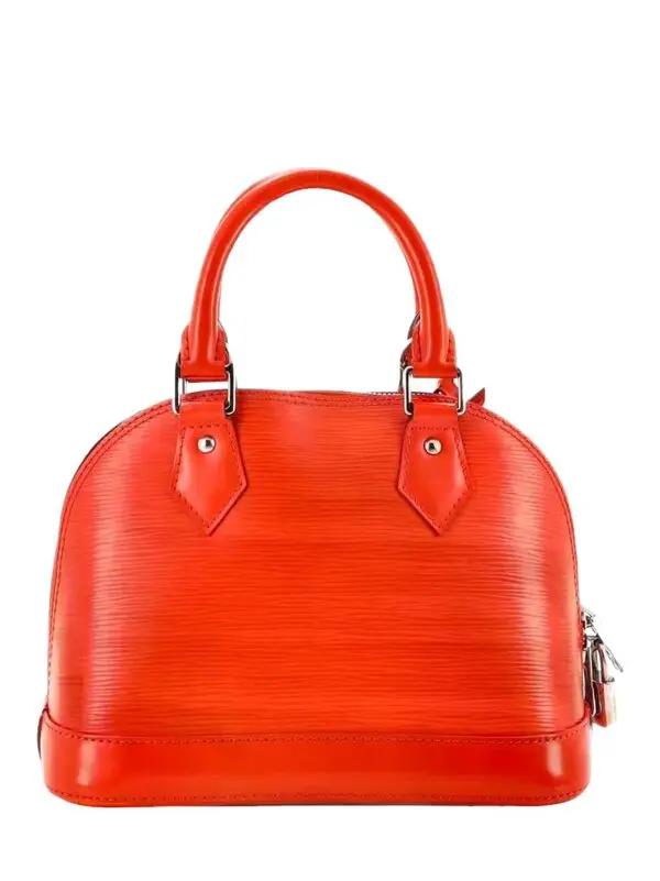 LOUIS VUITTON Alma Handbag Epi Leather Bb Satchel - Orange