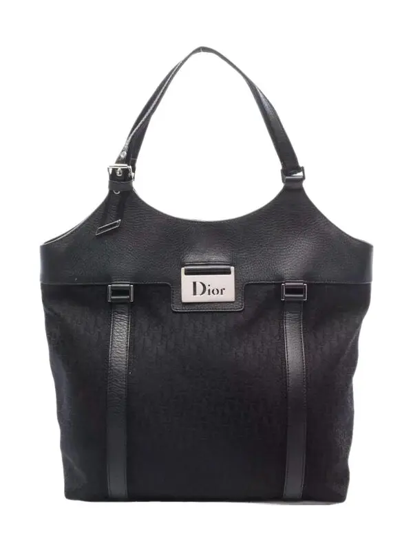 Dior Trotter Street Chic Tote Bag - Black