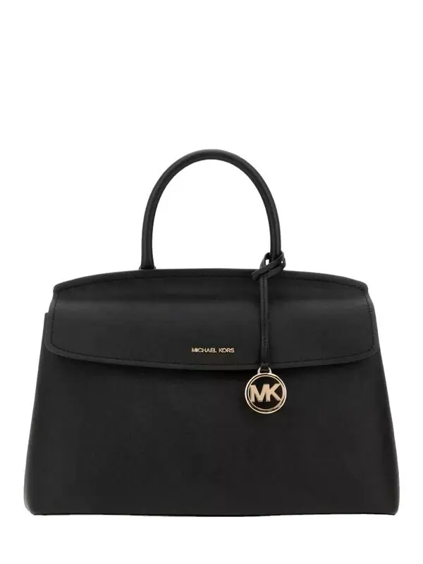 Michael Kors Freddie Leather Tote Bag - Black