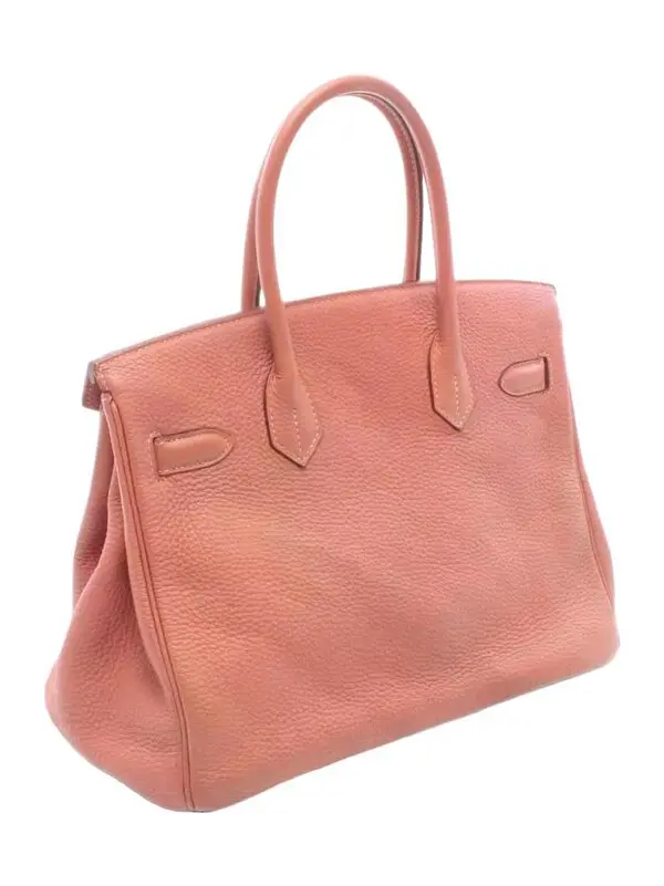 Hermès 30cm Togo Leather Birkin Bag - Pink
