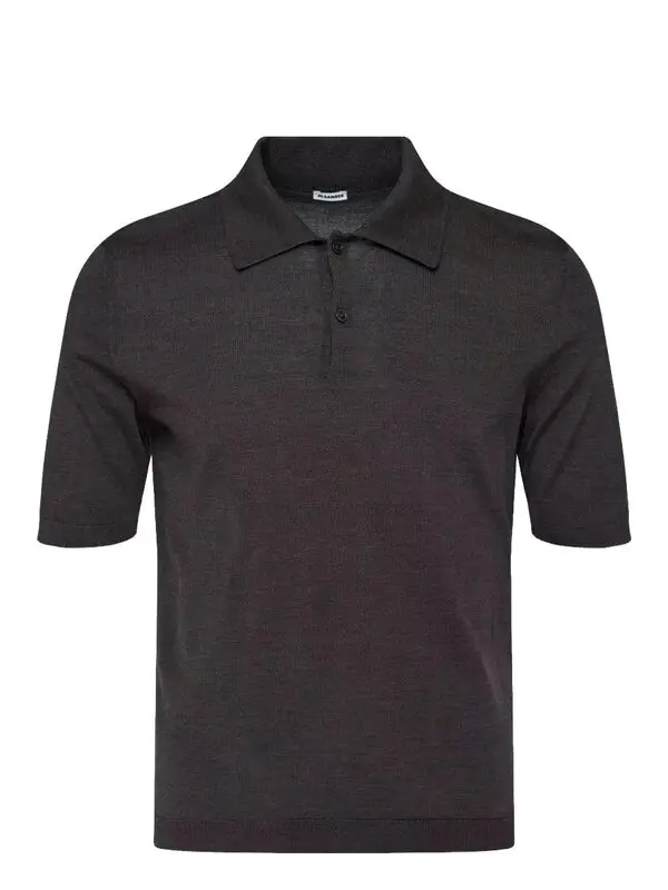 JIL SANDER Short-sleeve Polo Shirt - Brown