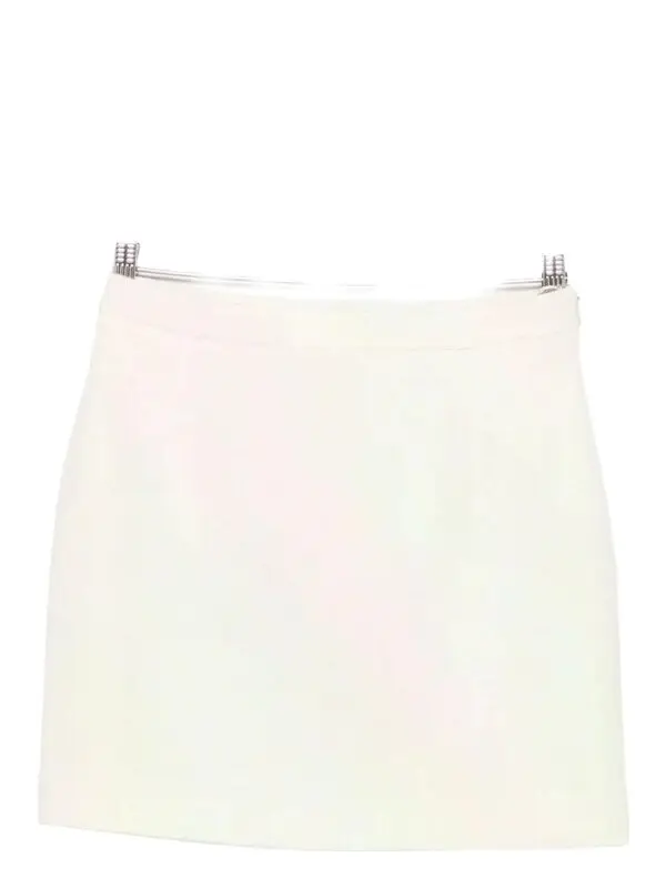Alessandra Rich Bouclé-knit Mini Skirt - Neutrals