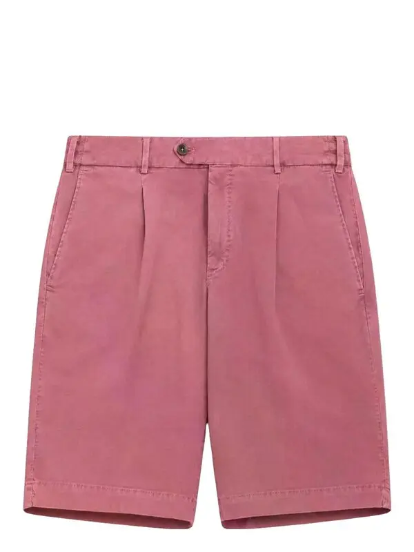 PT TORINO Pleated Detail Shorts - Pink