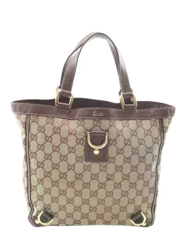 Gucci Gg Canvas Tote Bag - Neutrals