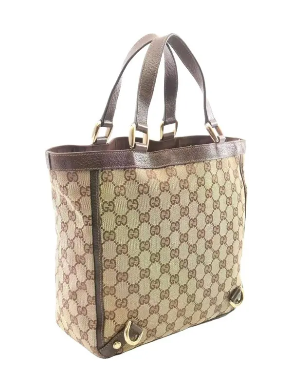 Gucci Gg Canvas Tote Bag - Neutrals