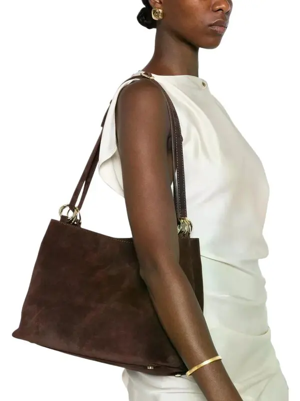 Manu Atelier Eterno Ring-detail Tote Bag - Brown