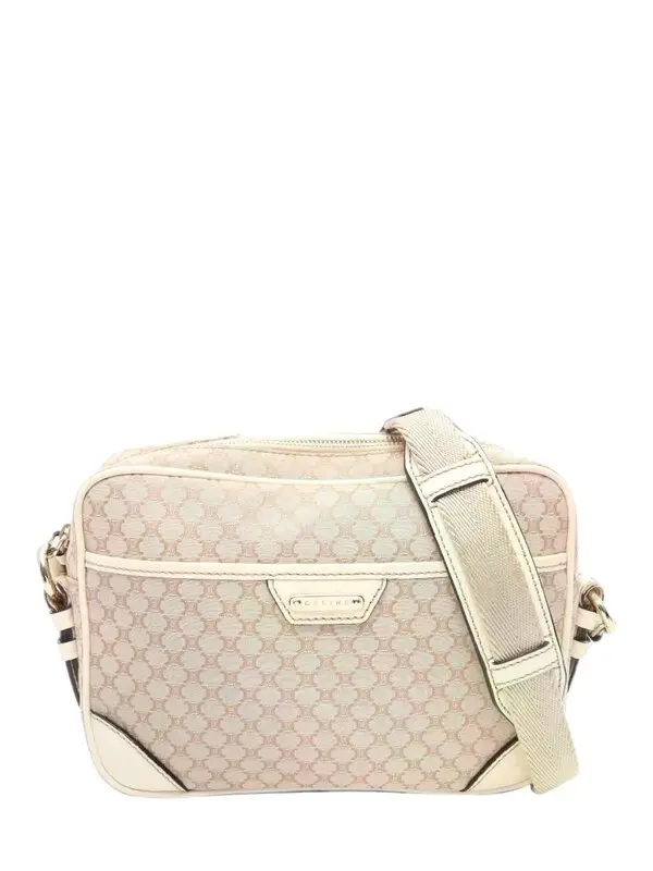 Celine 2000s Macadam Shoulder Bag - Neutrals