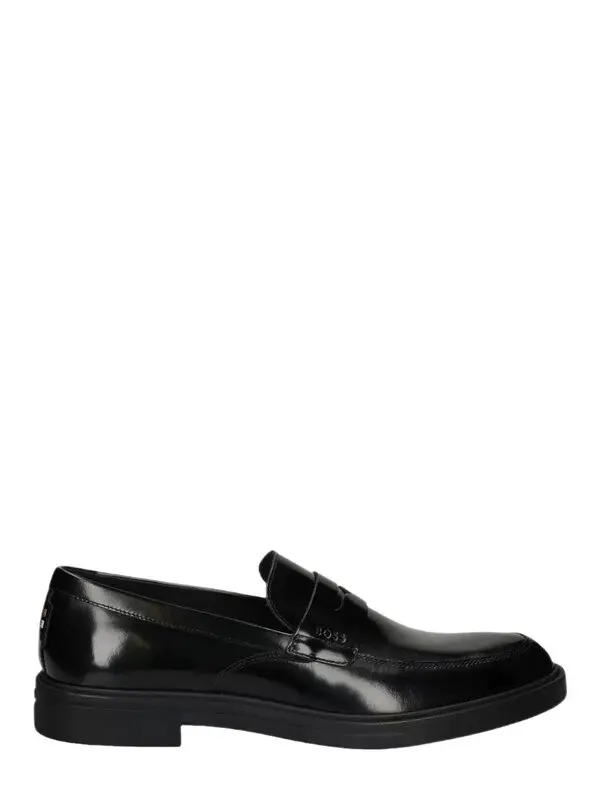 BOSS Penny Slot Loafers - Black
