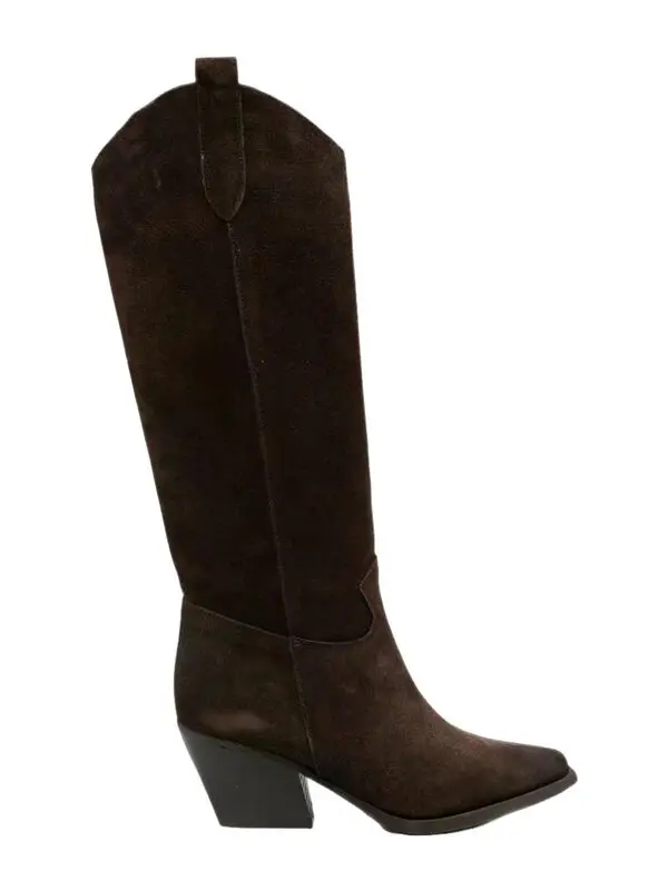 P.a.r.o.s.h Pointed-toe Cowboy Boots - Brown