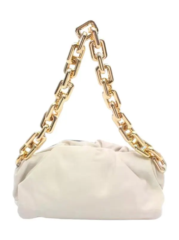 Bottega Veneta Pouch Chain Shoulder Bag - Neutrals
