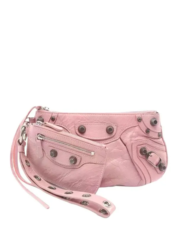 Balenciaga Le Cagole Clutch Bag - Pink