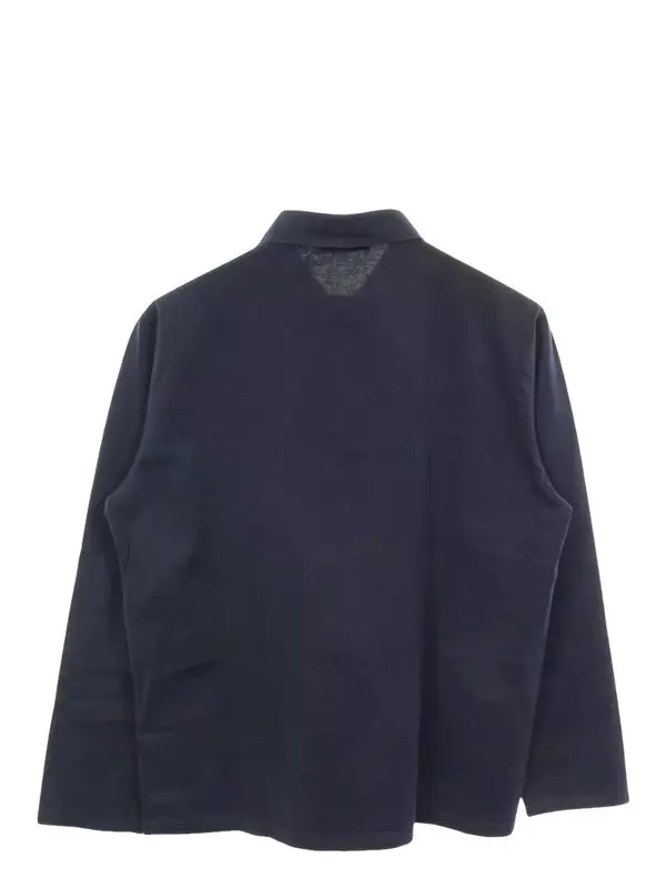 Prada 2010s Long-sleeve Polo Shirt - Blue