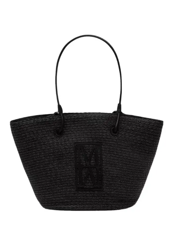 Marc O'polo Large Logo Patch Tote Bag - Black