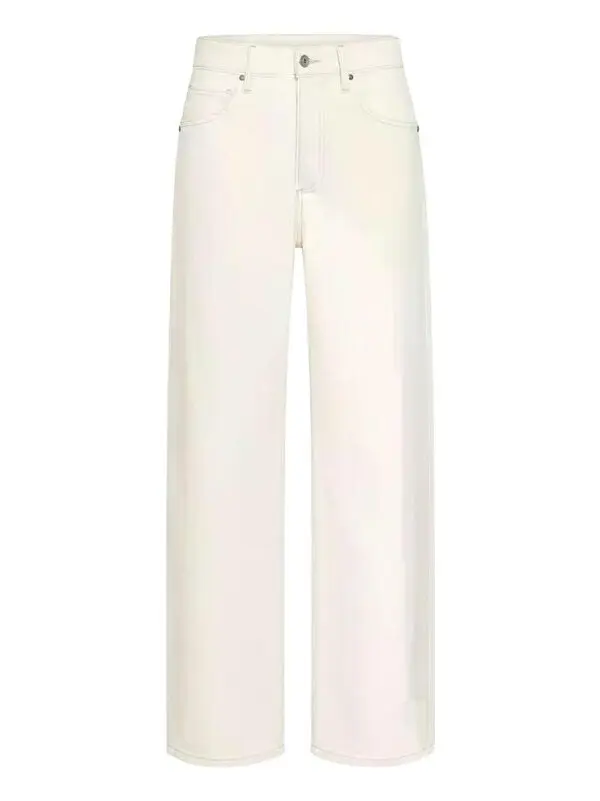 Paige Arellia Skimmer Wide-leg Jeans - Neutrals