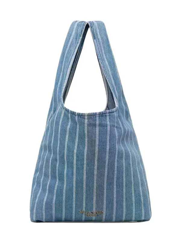 Marc O'polo Striped Tote Bag - Blue