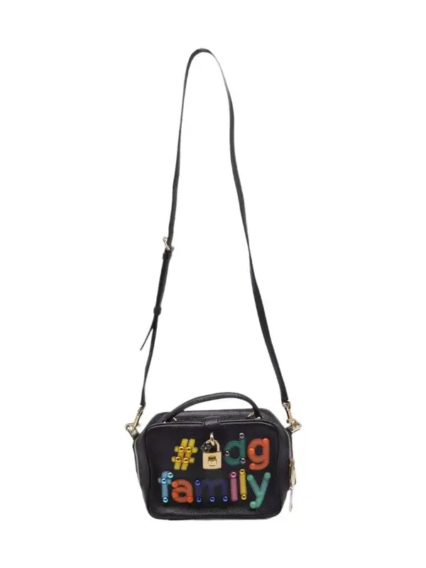 Dolce & Gabbana Embellished Crossbody Bag - Black