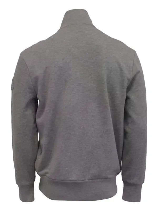 Moncler 2010s Logo Print Track Jacket - Grey