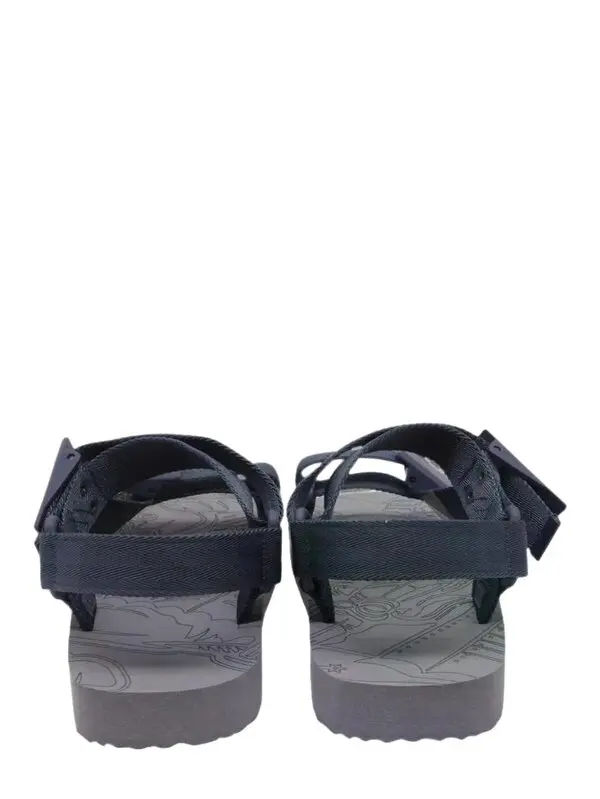 Burberry Trek Slingback Sandals - Blue