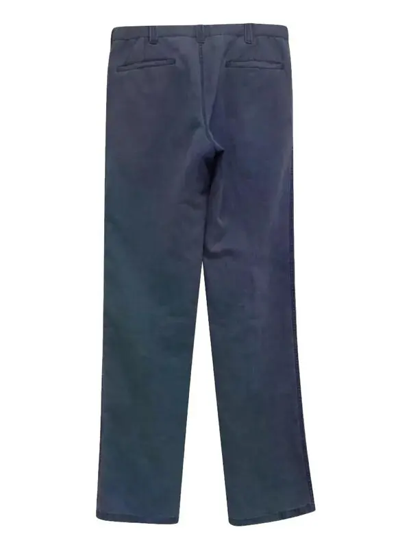 Giorgio Armani Straight-leg Trousers - Blue