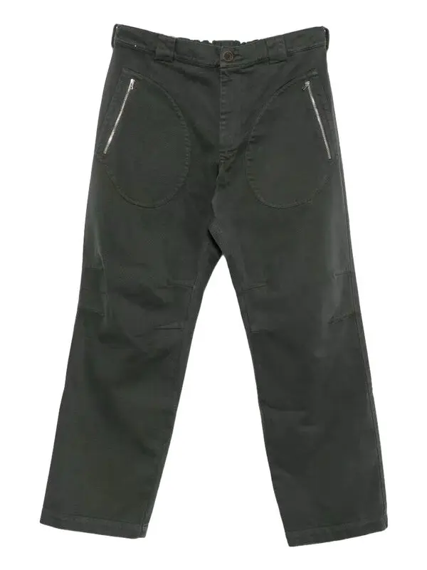 RANRA Zip-pocket Trousers - Grey