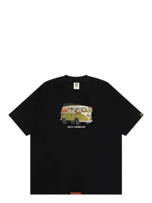 AAPE BY *A BATHING APE Aaper Graphic-print T-shirt - Red