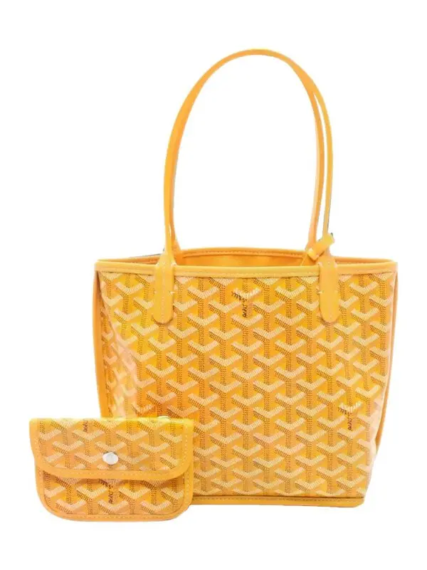 Goyard Mini Ange Tote Bag - Yellow
