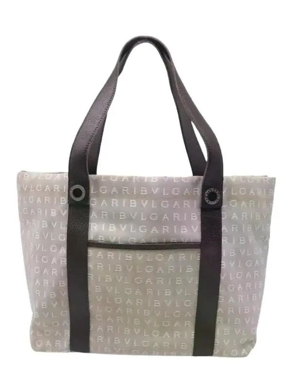 BVLGARI Logo Mania Tote Bag - Neutrals
