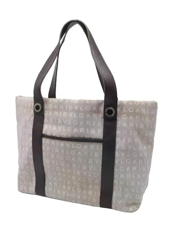 BVLGARI Logo Mania Tote Bag - Neutrals
