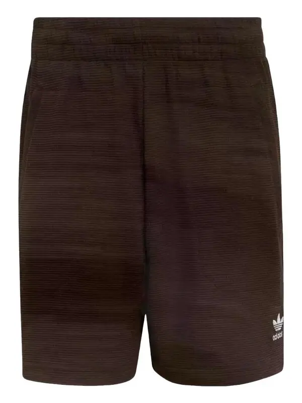Adidas Trefoil Waffle Shorts - Brown