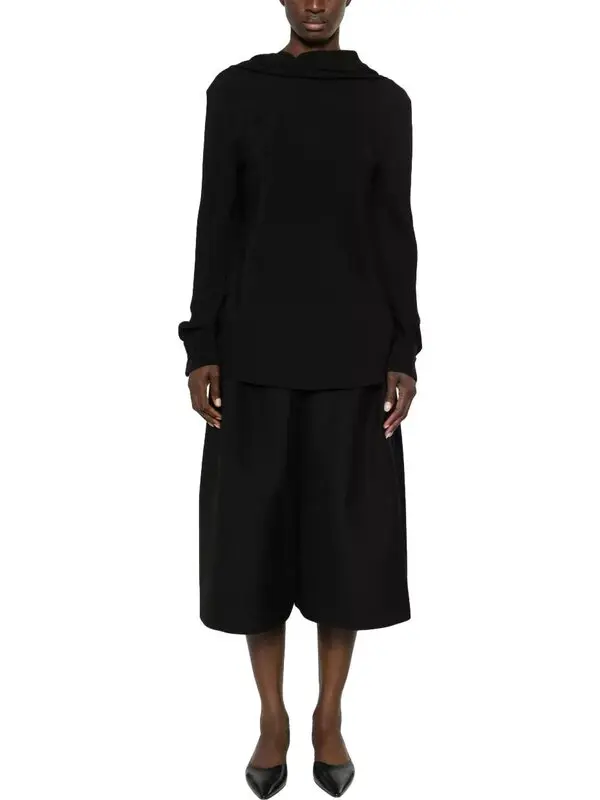 THE ROW Evo Long-sleeve Blouse - Black