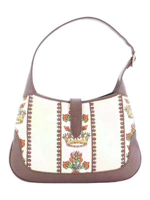 Gucci Jackie 1961 Limited Edition Canvas Small Hobo Bag - Brown