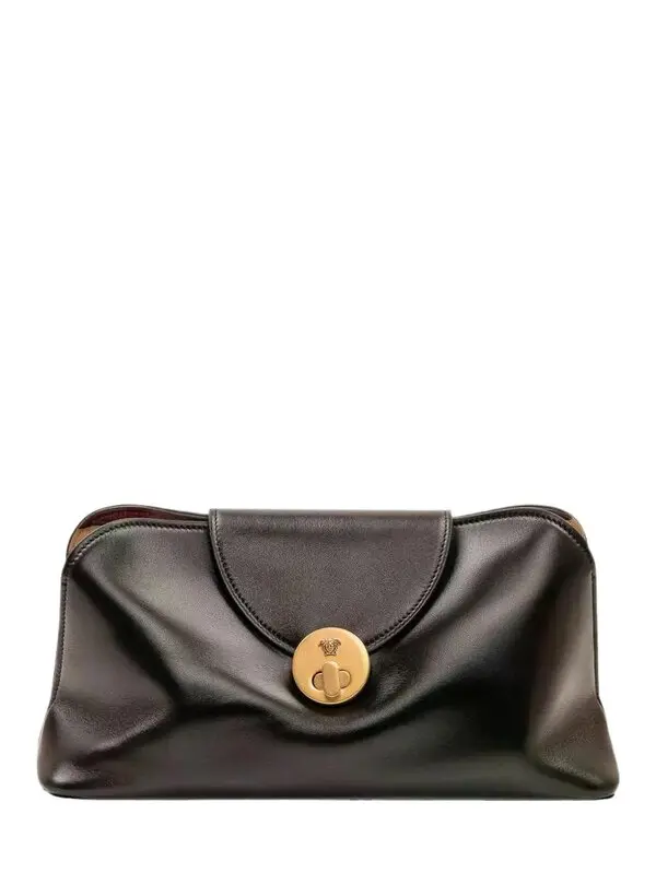 Versace Medusa '95 Leather Crossbody Bag - Black