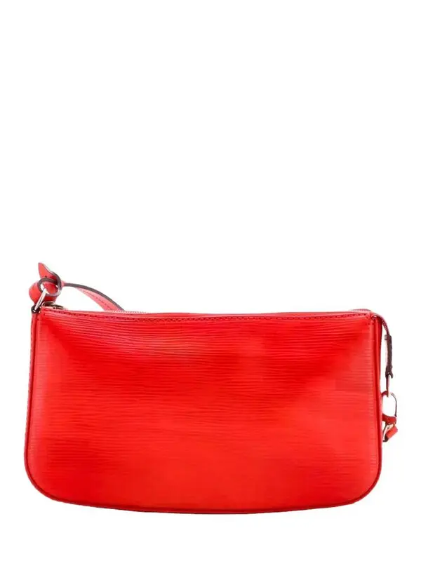 LOUIS VUITTON Pochette Accessoires Nm Epi Leather Clutch Bag - Red