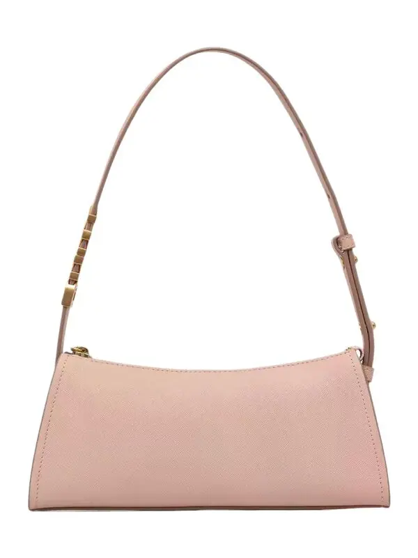 Dkny Logo-plaque Shoulder Bag - Pink