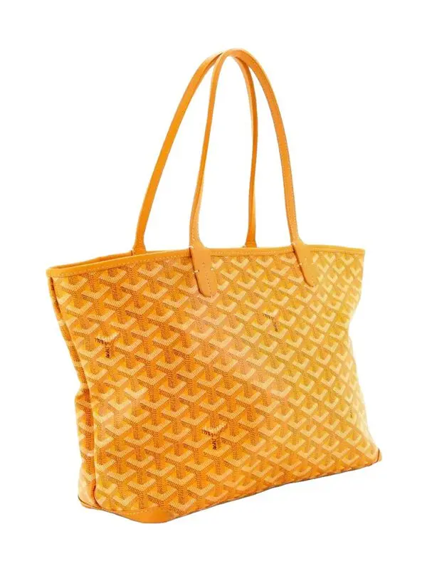 Goyard Artois Pm Tote Bag In Coated Canvas - Yellow