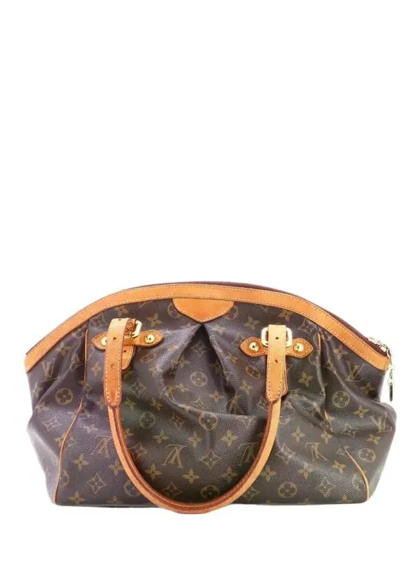 LOUIS VUITTON Monogram Canvas Tivoli Gm Satchel - Brown