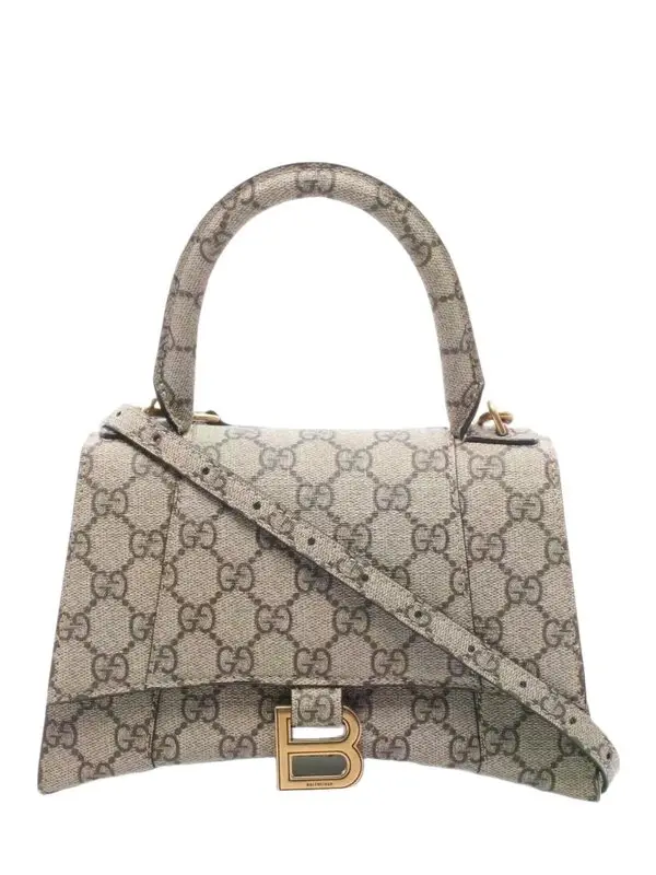 Gucci X Balenciaga Hacker Project Hourglass Handbag - Neutrals