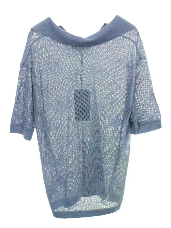 Fendi 2010s Ff-logo Top - Blue