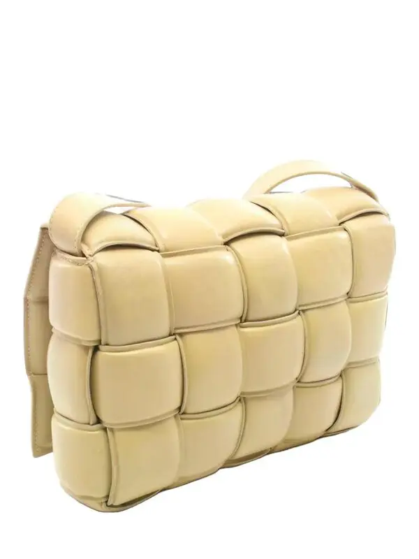 Bottega Veneta Cassette Intrecciato Cross Body Bag - Yellow