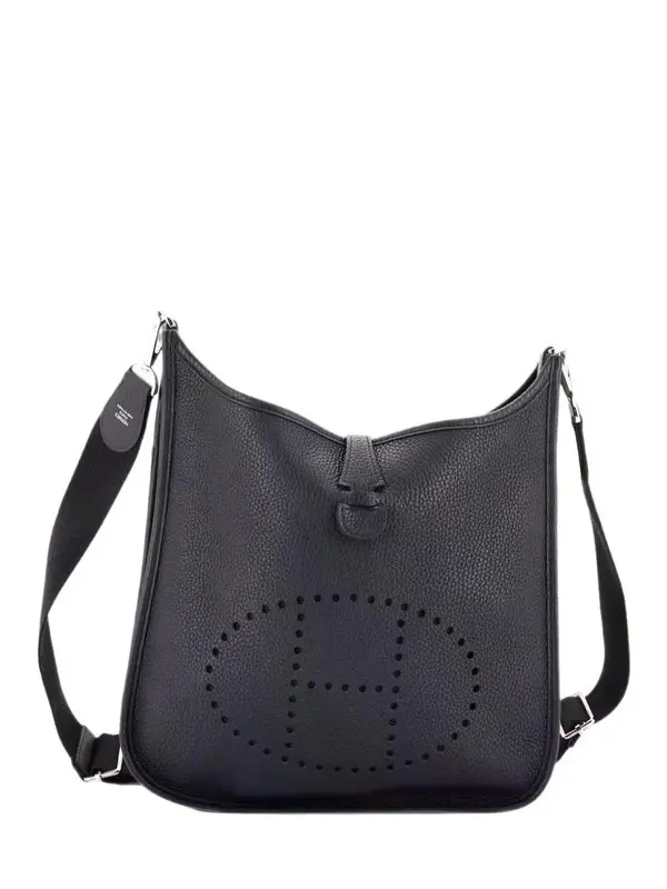 Hermès Evelyne Bag Gen Iii Clemence Pm Crossbody Bag - Black