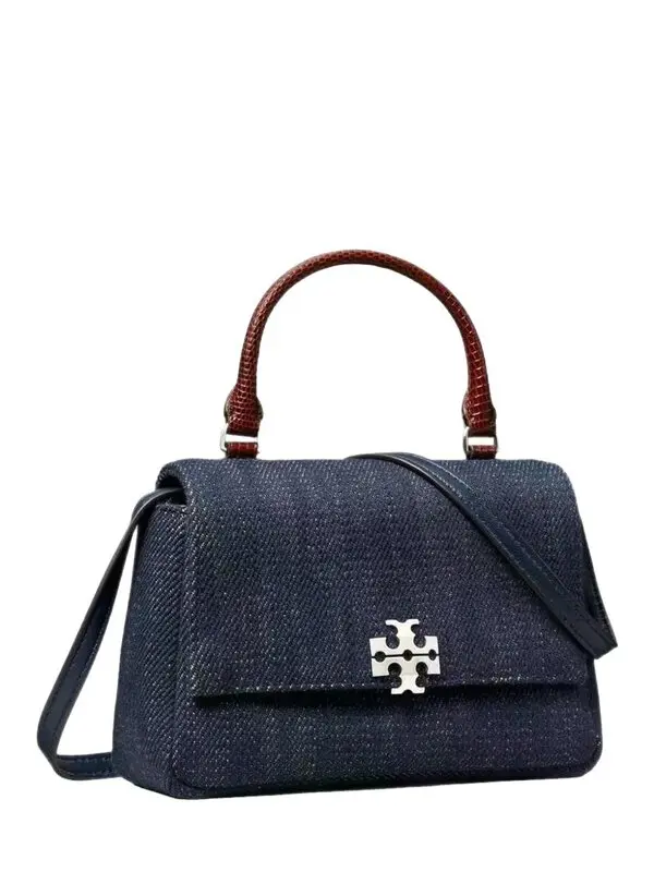 Tory Burch Charlie Top-handle Shoulder Mini Bag - Blue