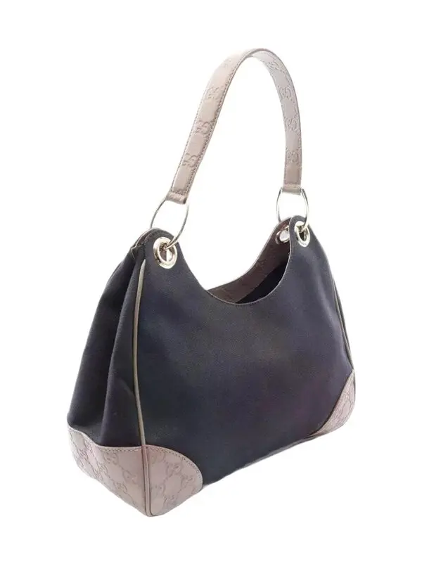 Gucci Guccissima Shoulder Bag - Black
